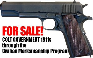 CMP Accepting Applications for Sales of Gov Surplus 1911’s From Now to ...